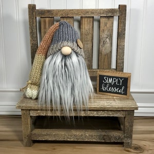 COUNTRY FARM GNOME, Gnomes, Slouchy Hat Gnomes, Ranch Gnomes, Farm ...