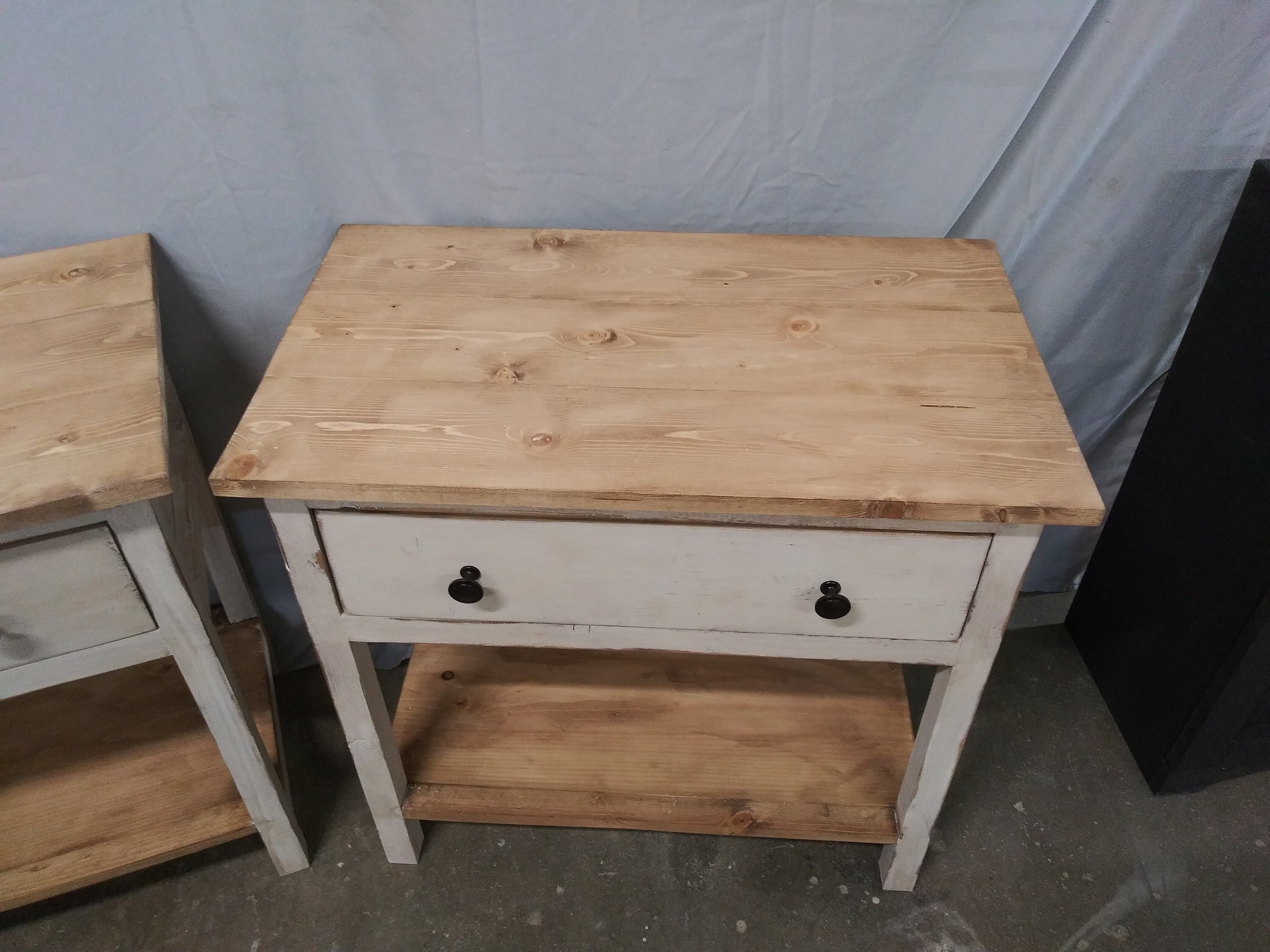 Farmhouse Bedside Table | Etsy