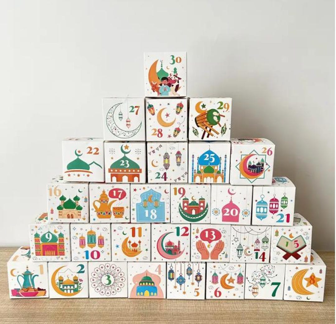 30-day Ramadan Countdown Calendar - Etsy