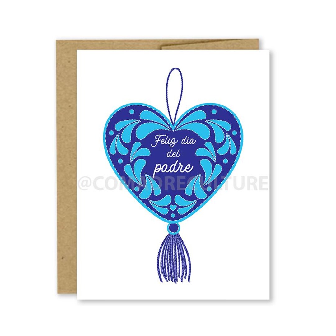 Feliz Día Del Padre, Father's Day Card, Tarjeta, Papá Latino, Mexican ...