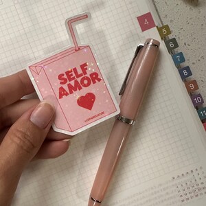 Self Amor Juice Sticker, Calcomania, Halographic, Laminated, Amor ...