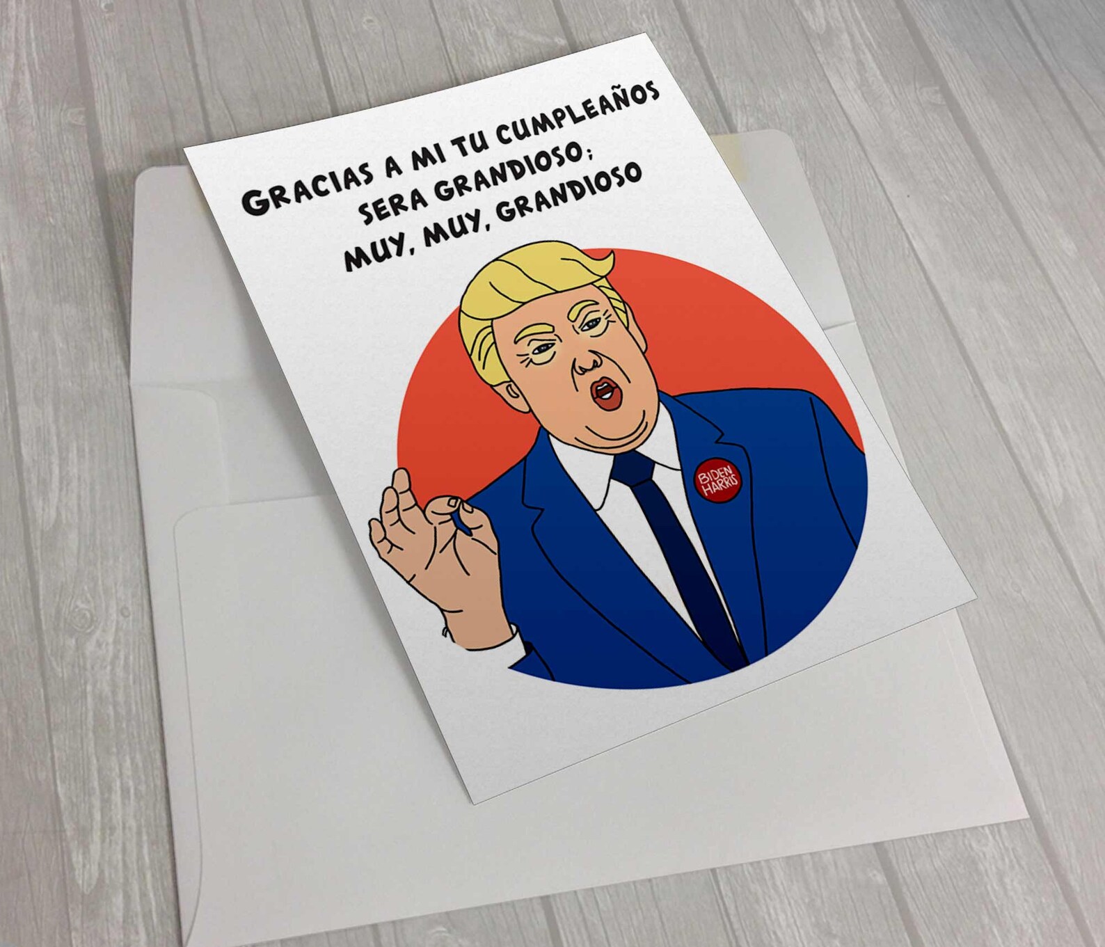 Donald Trump Cumpleaños MUY GRANDIOSO El Trompas Happy | Etsy