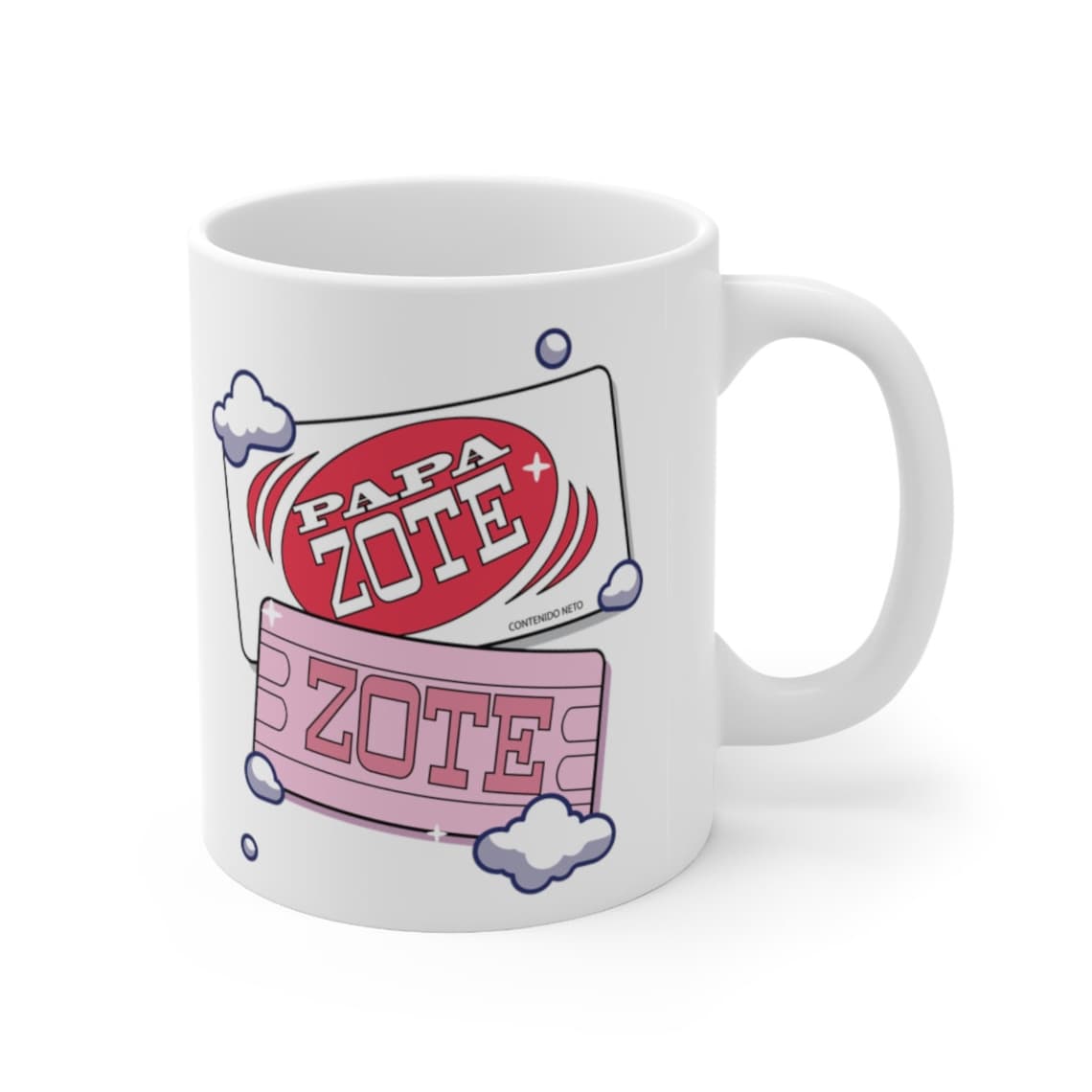 Papa Zote Ceramic Mug 11oz Zote Taza Papi Chulo Dia Del - Etsy