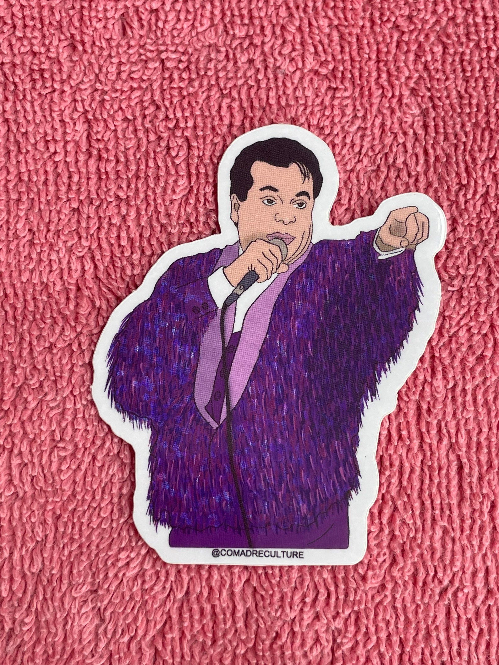 Juan Gabriel Glitter Sticker Juanga Calcomania De El Divo De | Etsy
