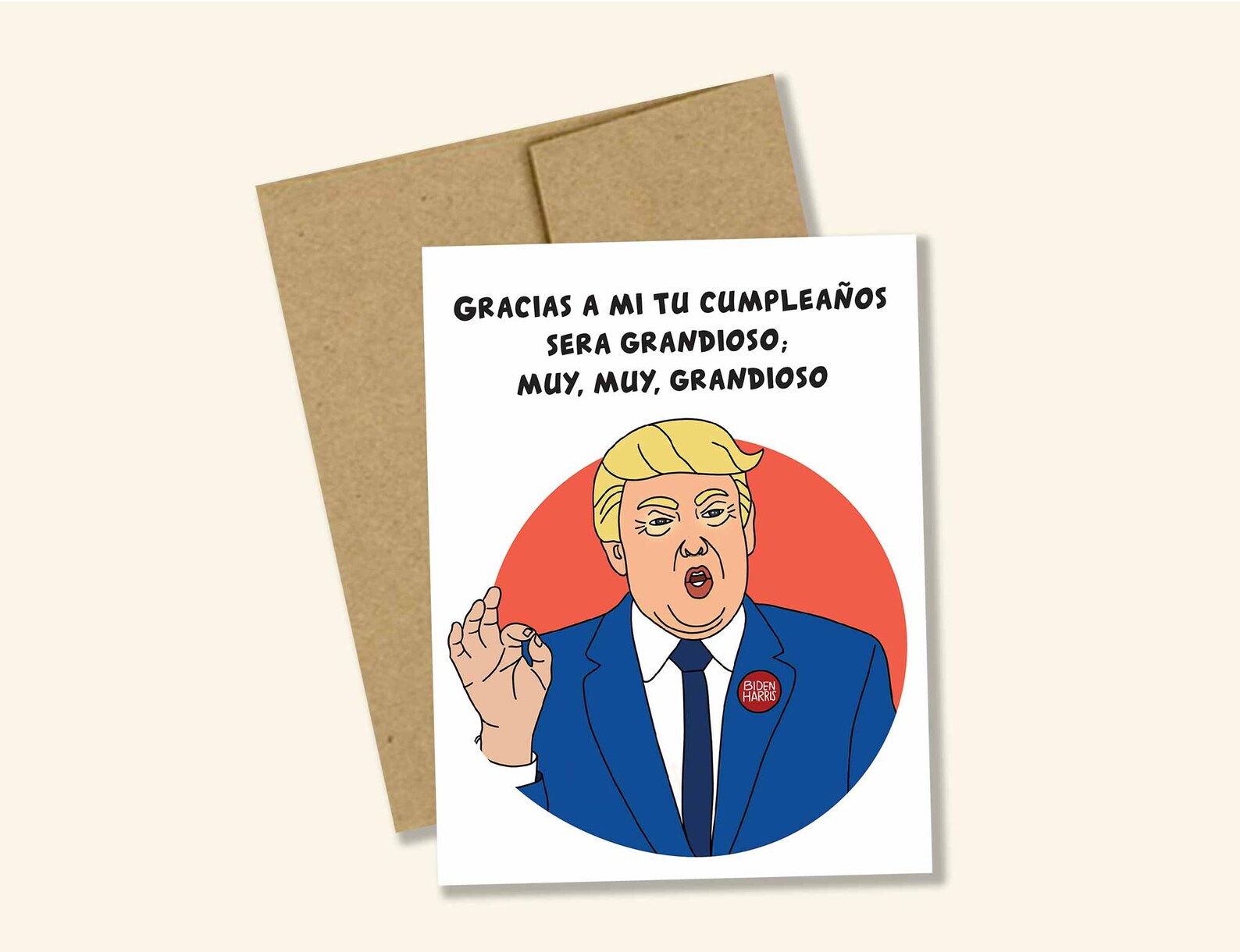 Donald Trump Cumpleaños MUY GRANDIOSO El Trompas Happy | Etsy