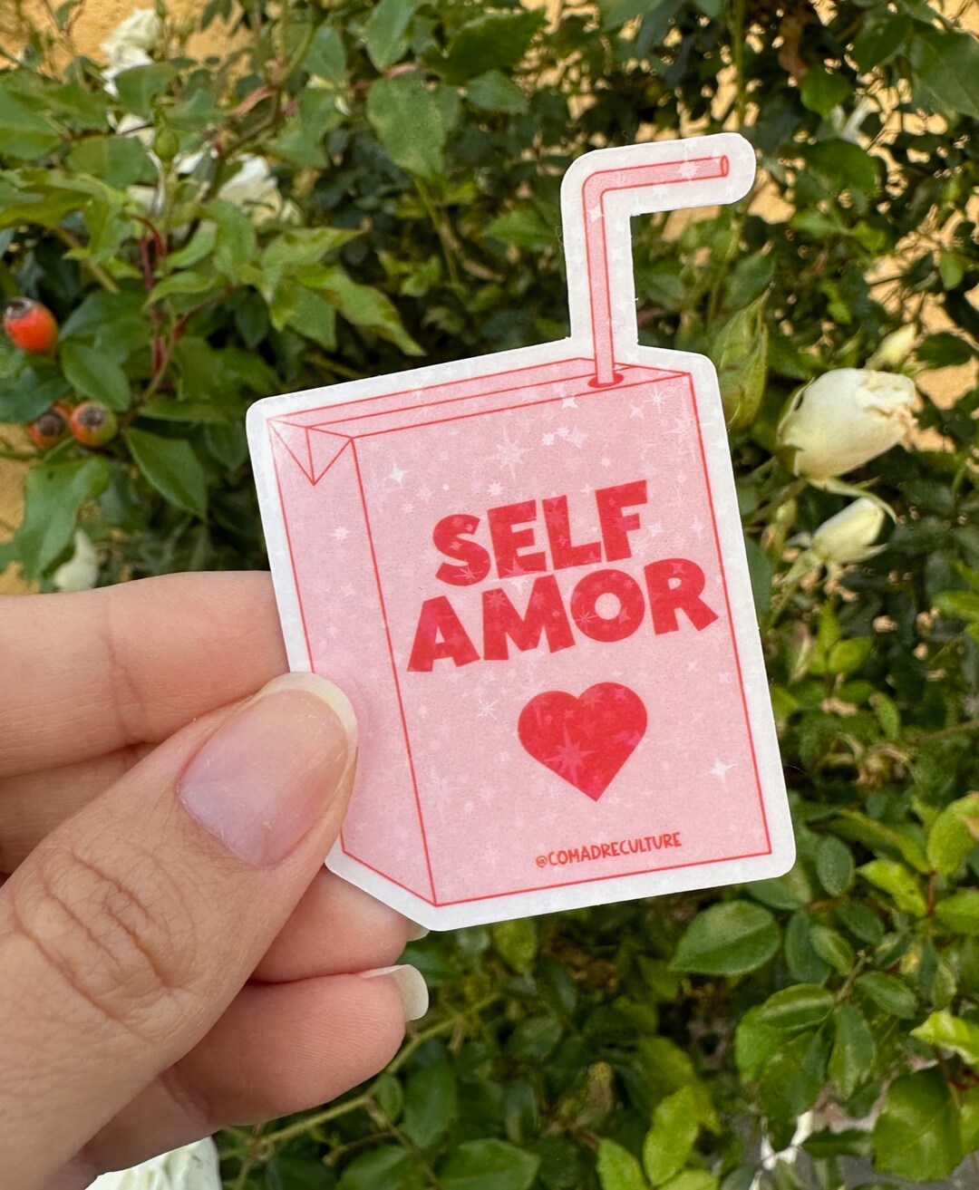 Self Amor Juice Sticker, Calcomania, Halographic, Laminated, Amor ...