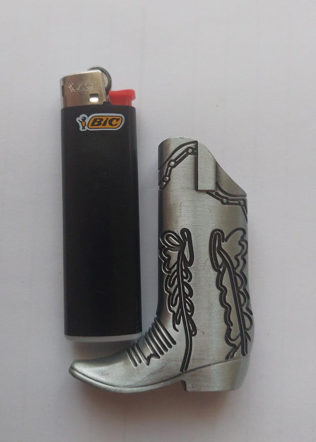 Vintage Cowboy Boot-style Lighter Case From the 1990s-2000s. A Stylish ...