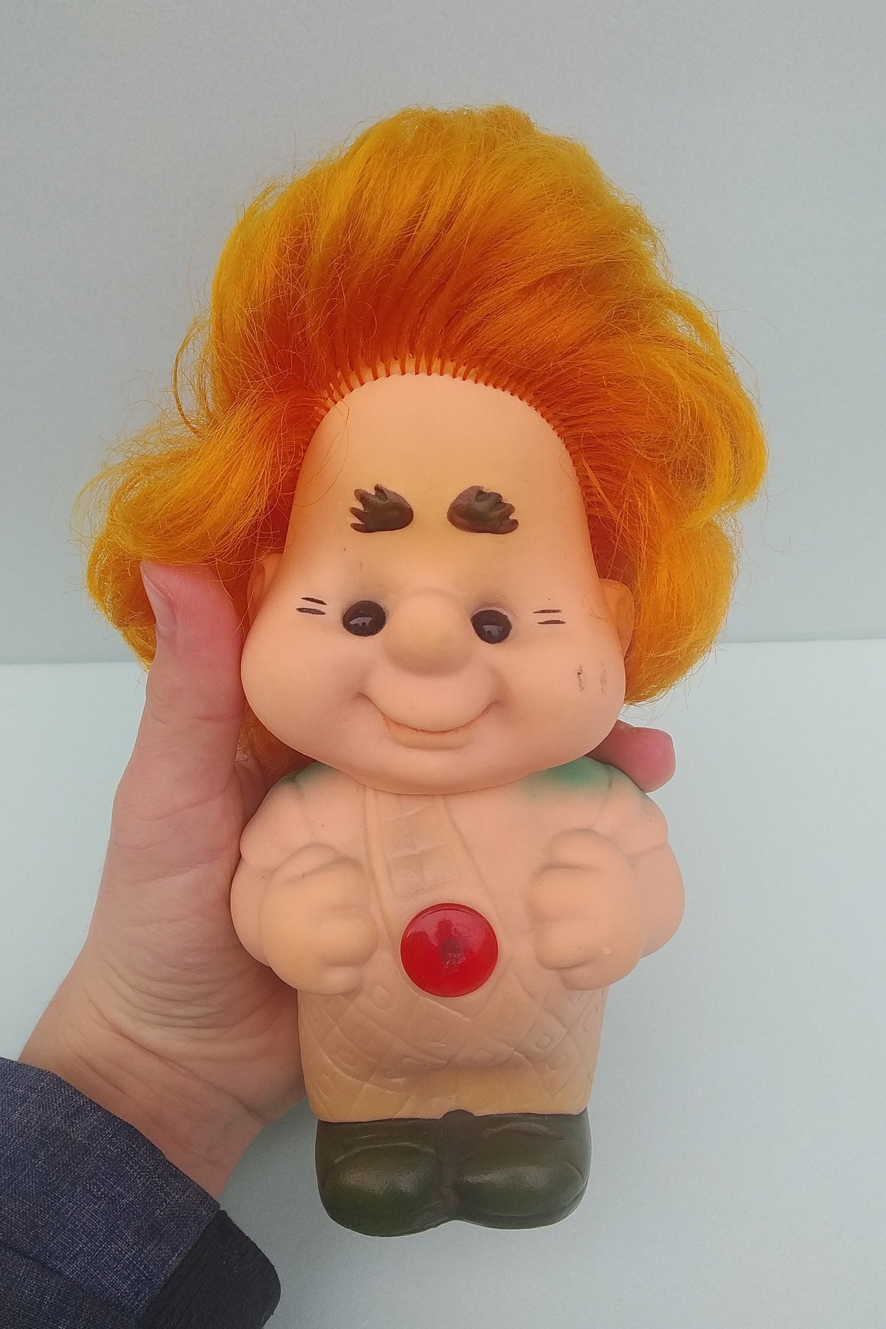 Soviet Rubber Toy Carlson, Gift, Rubber Toy, Carlson Retro Toy, Made in ...