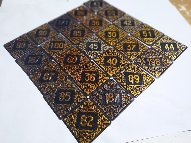 Vintage Door Numbers, Metal Door Numbers, Beautiful Door Numbers, Many ...