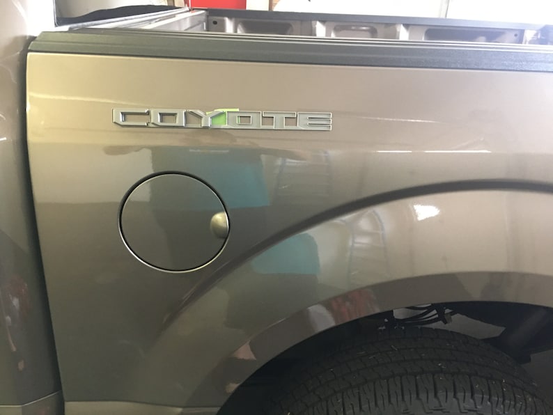 3D Printable Ford F150 "coyote" Badge - Letters W/base - Etsy