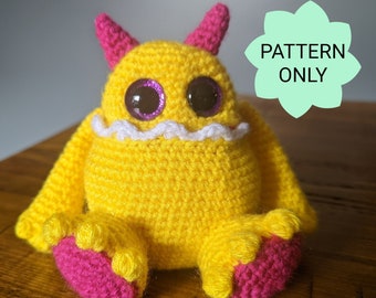 Worry Monster Pattern - Etsy