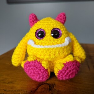 Wee Worry Monster Crochet Pattern PDF - Etsy