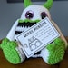 BUNDLE ONE Worry Monster Wee Worry Monster Printable Tags Crochet ...