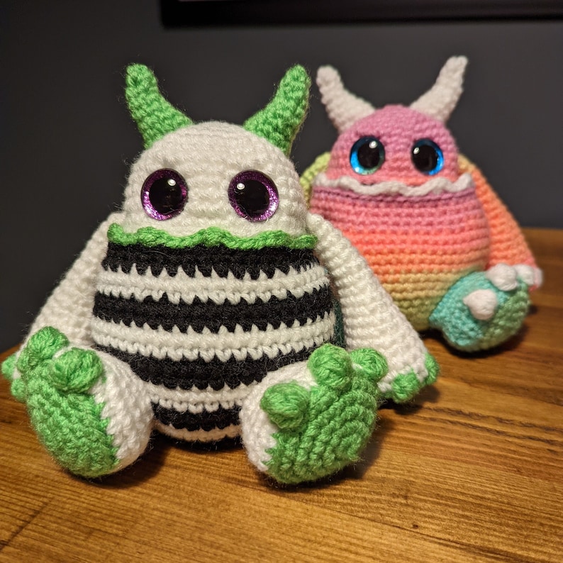 Worry Monster Crochet Pattern PDF - Etsy