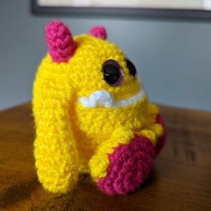 Wee Worry Monster Crochet Pattern PDF - Etsy