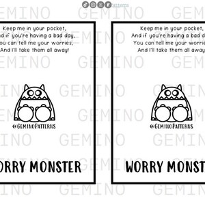 Pocket Monster Backing Card Printable PDF - Etsy