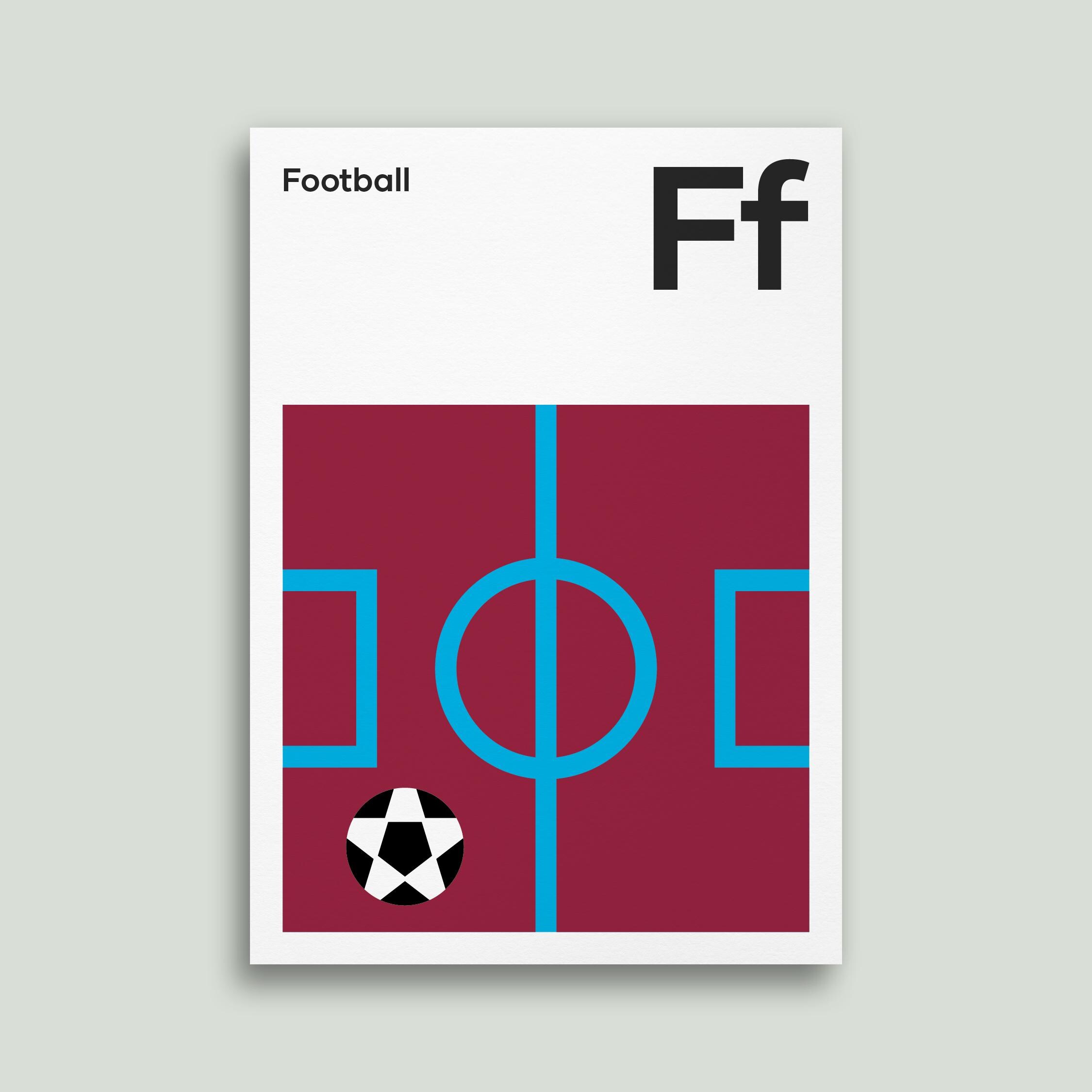 Football Posters and Prints, Pitch, Sports Gifts, Wall Art - Etsy