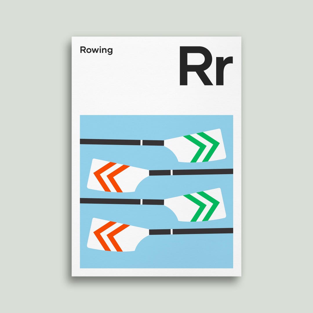 Rowing Posters and Prints, Sports Gifts, Wall Art - Etsy