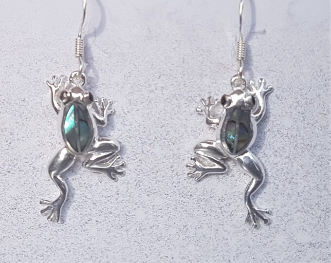 Trapeze Frog Earrings - Etsy