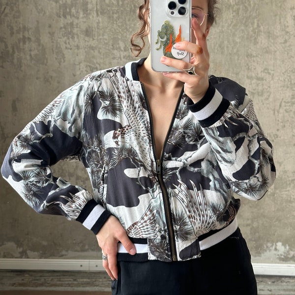 Oversized Bomber - Etsy
