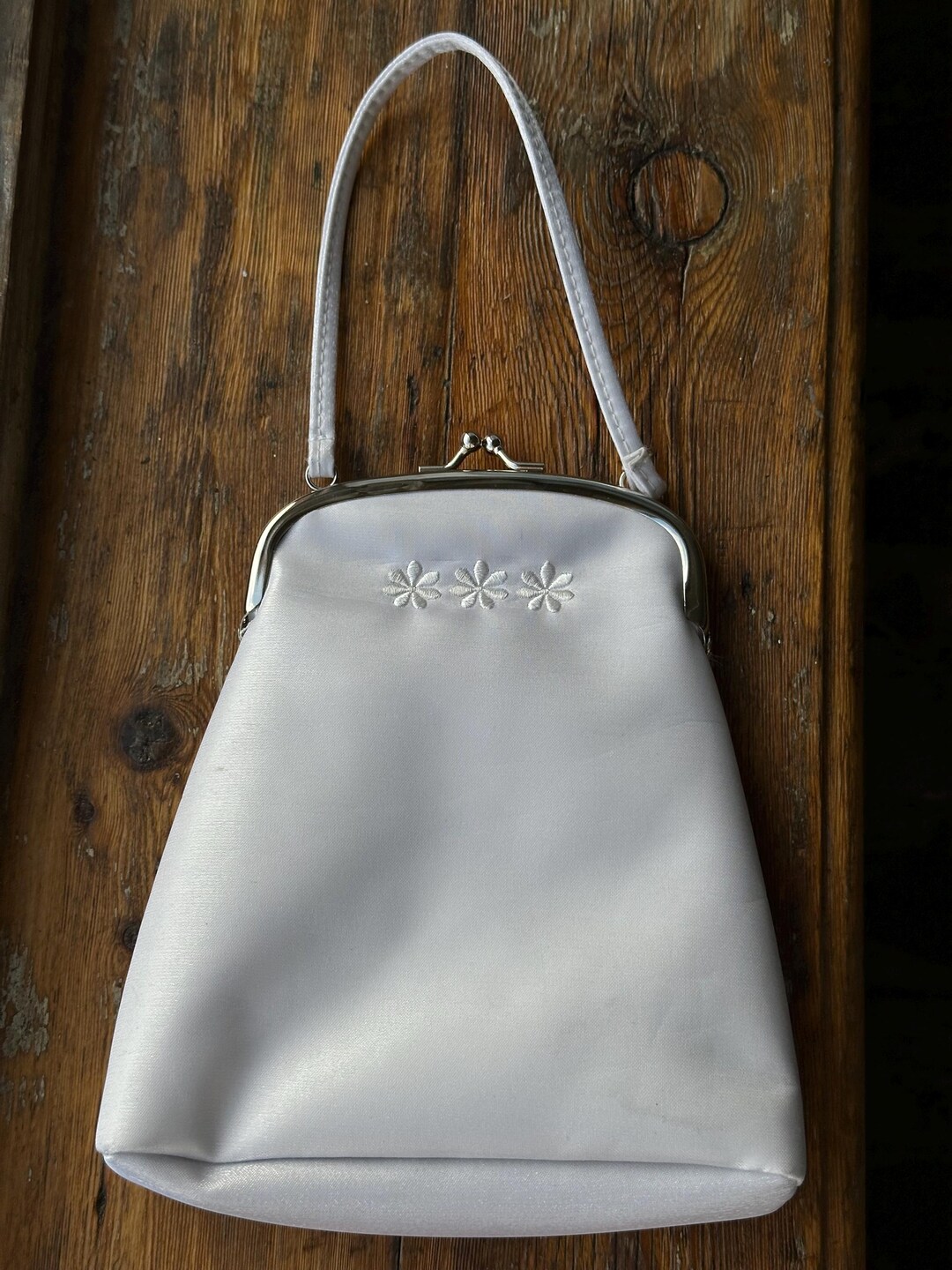 Vintage Mini Crossbody Bag in White, Mini Bag - Etsy
