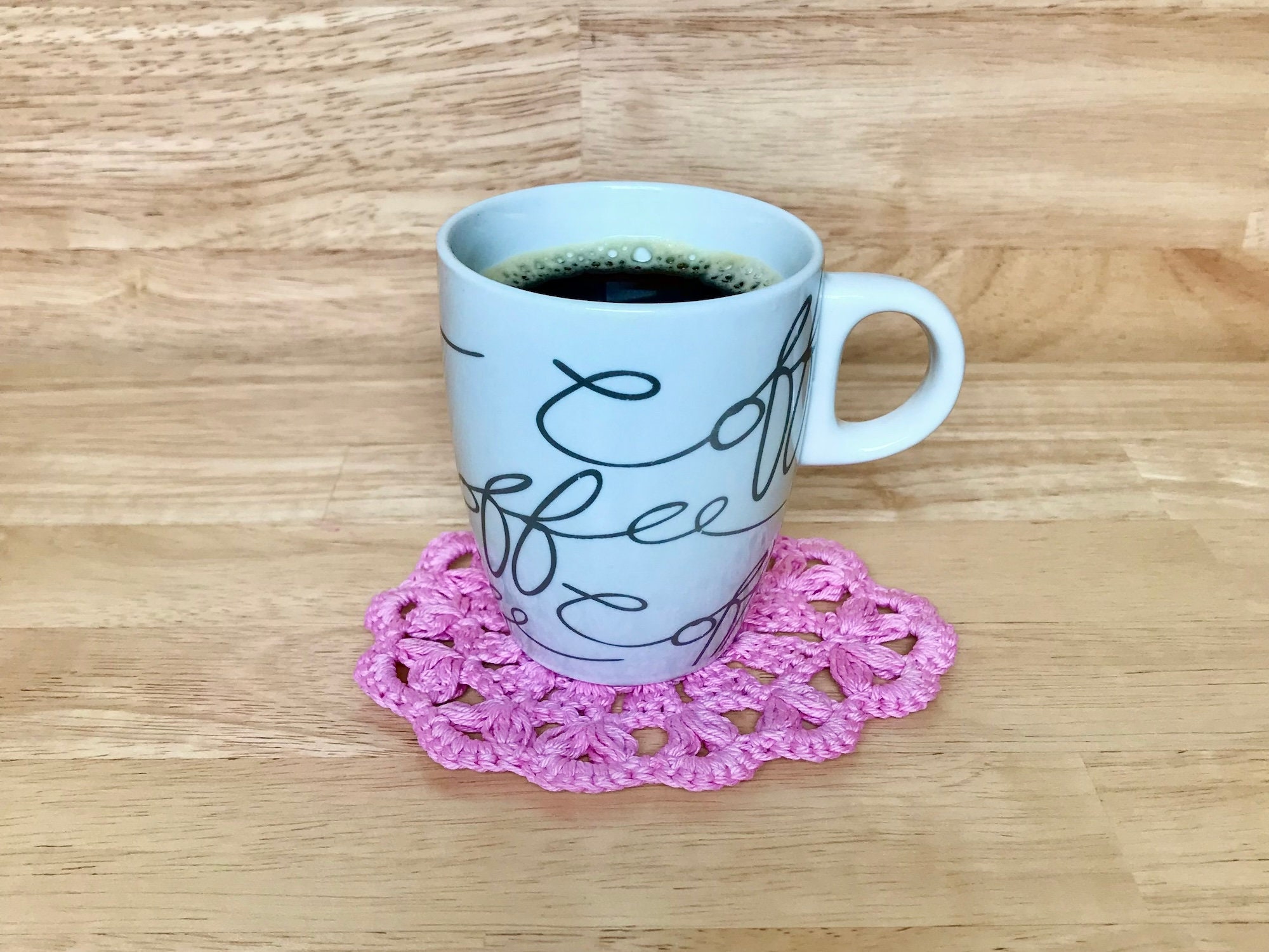 Easy Crochet Coaster and Earring Pattern // Easter Egg Crochet Pattern ...