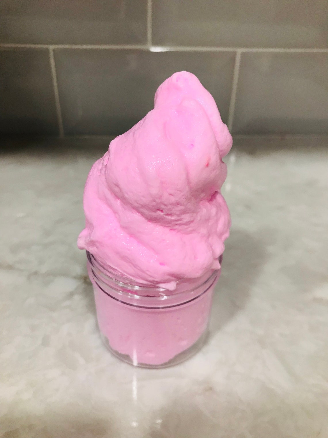 Simpson's Donut Slime Butter Slime Clay Slime Pink - Etsy