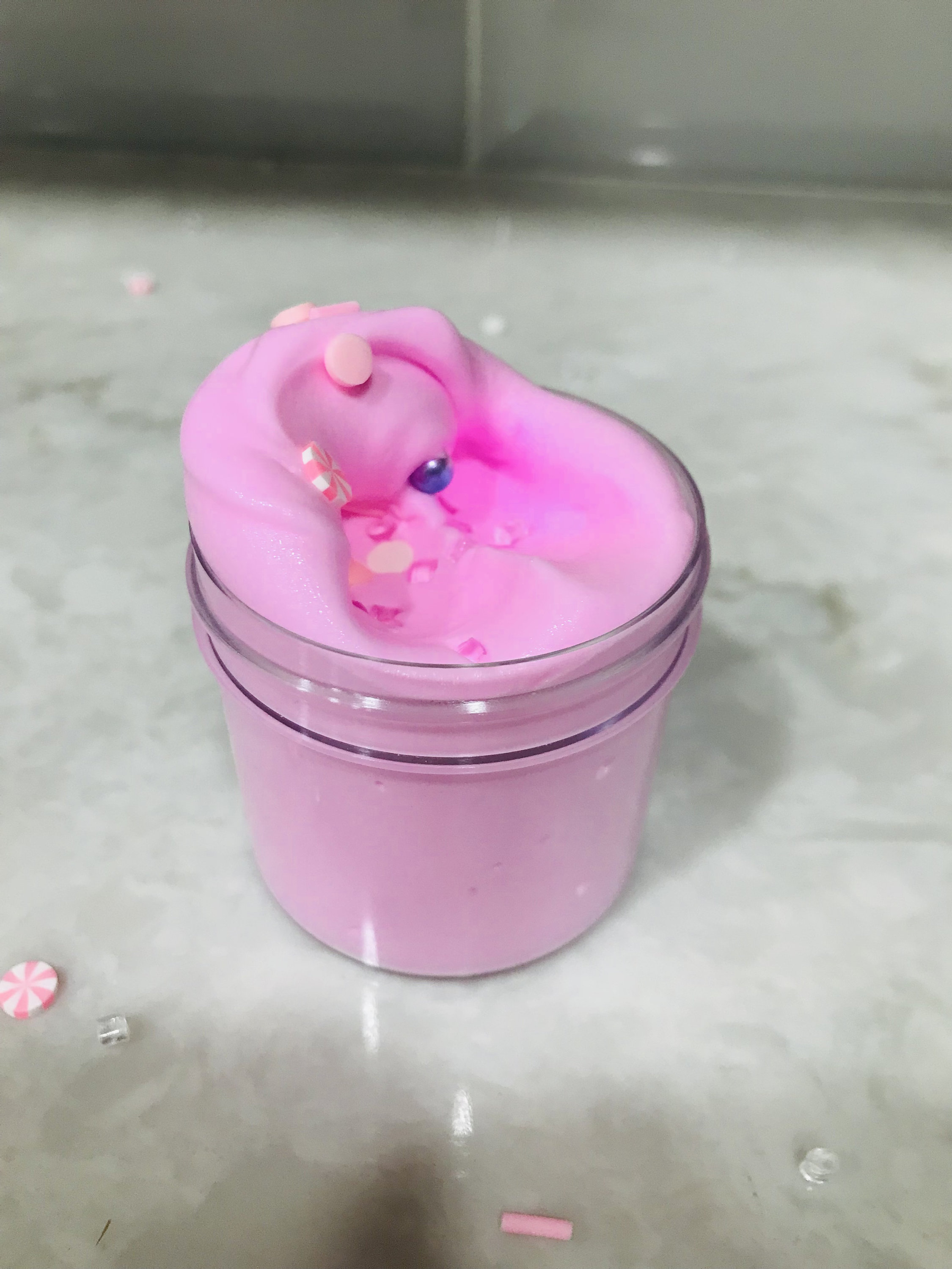 Sugar Fairy Slime Pink Slime Butter Slime Fluffy - Etsy