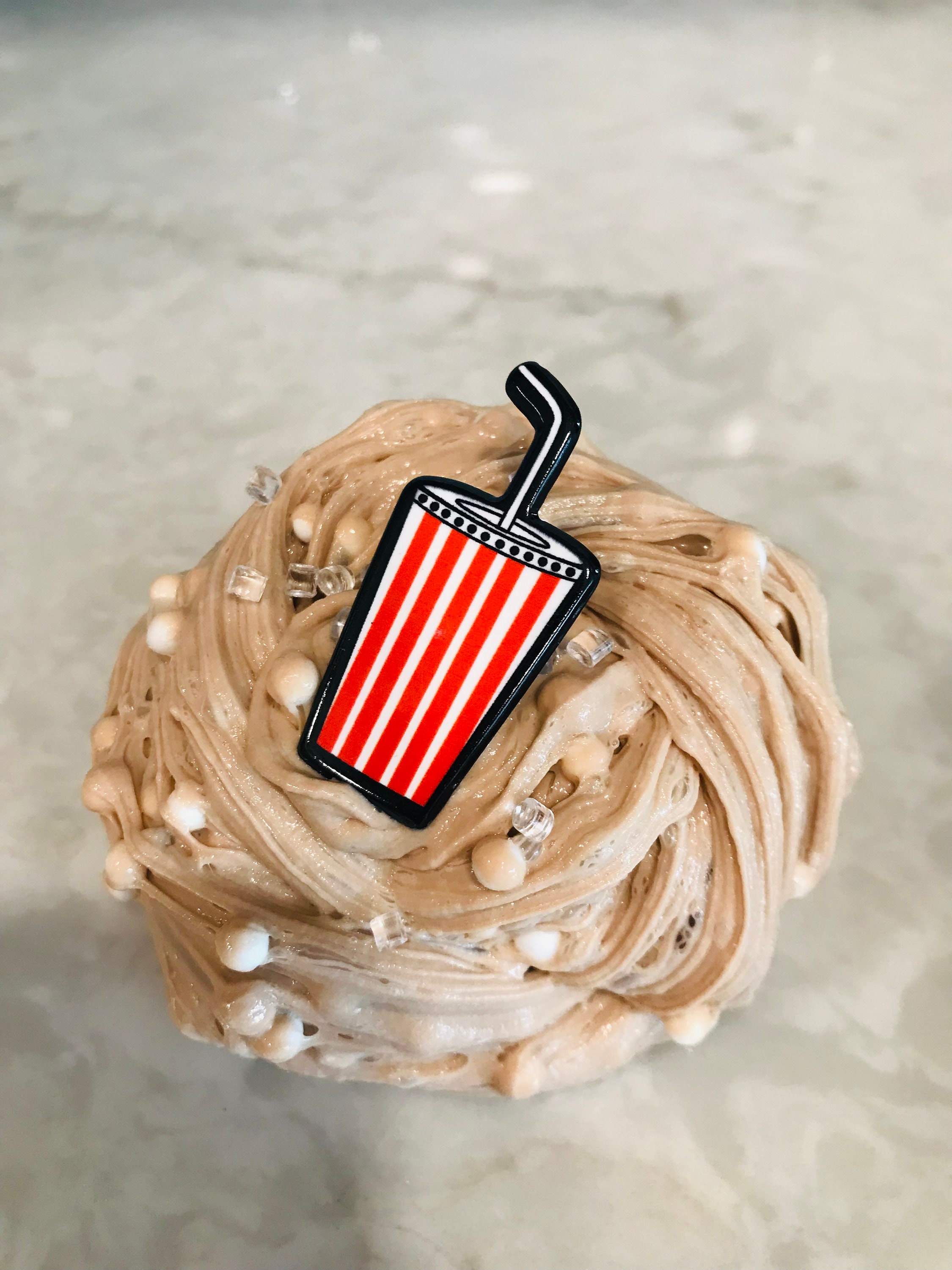 Soda Pop Slime Crunchy Bubble Pops Slime ASMR Brown - Etsy