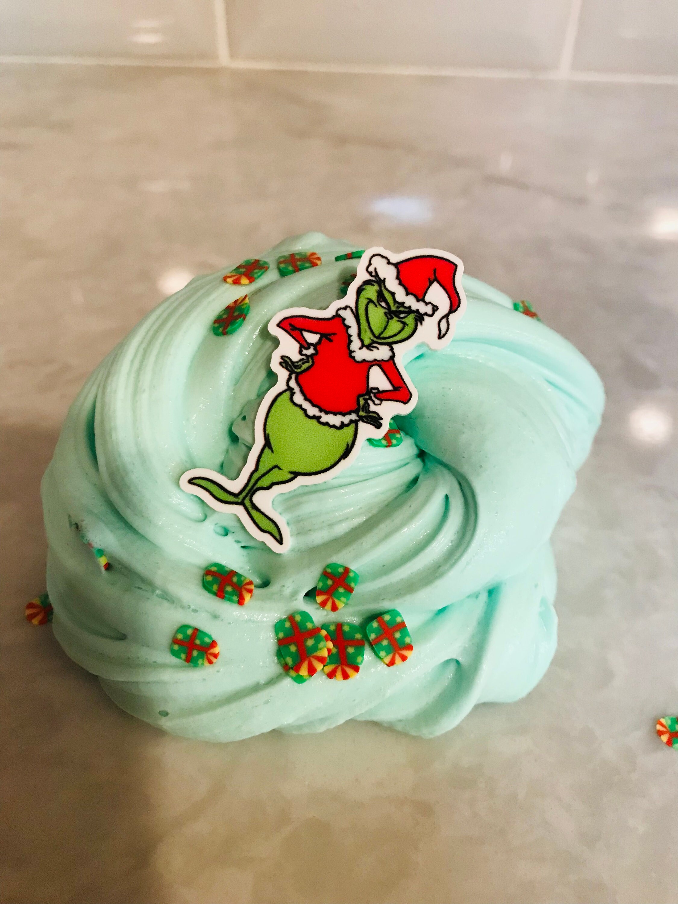 Mr. Grinch Slime Cheap Slime High Quality Slime - Etsy