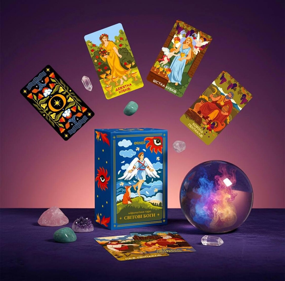 Ukrainian TAROT "world Gods" | Cards for Guessing and for Admiring ...