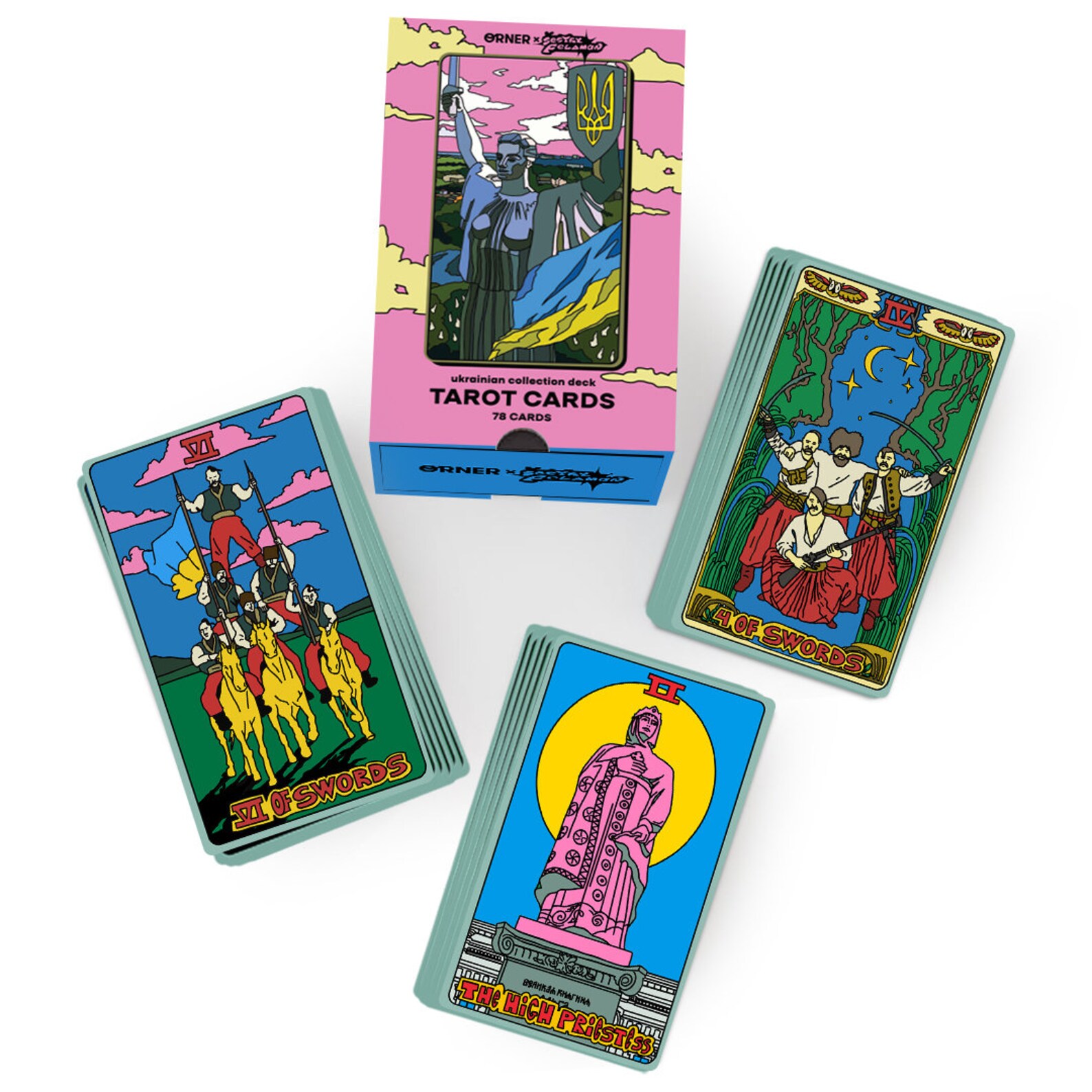 Ukrainian TAROT Cards X Sestryfeldman | Cards for Guessing and for ...