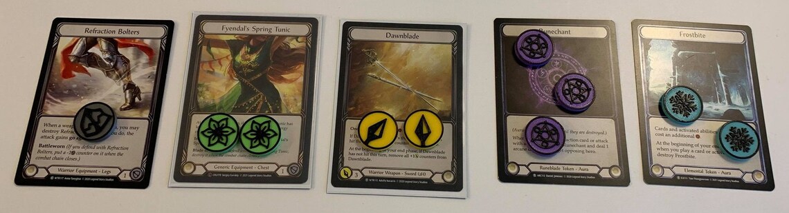 Flesh and Blood FAB Counters/tokens STL Files - Etsy