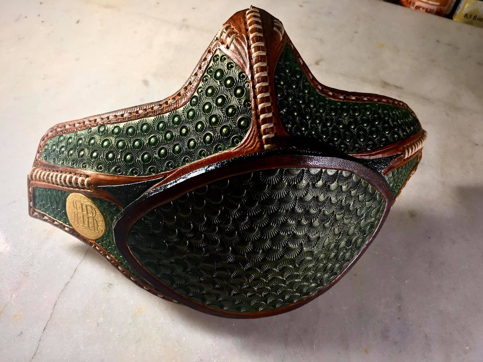 Leather Mask Pattern - Reynolds Leather 52 - Etsy