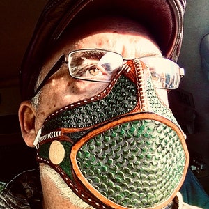 Leather Mask Pattern - Reynolds Leather 52 - Etsy