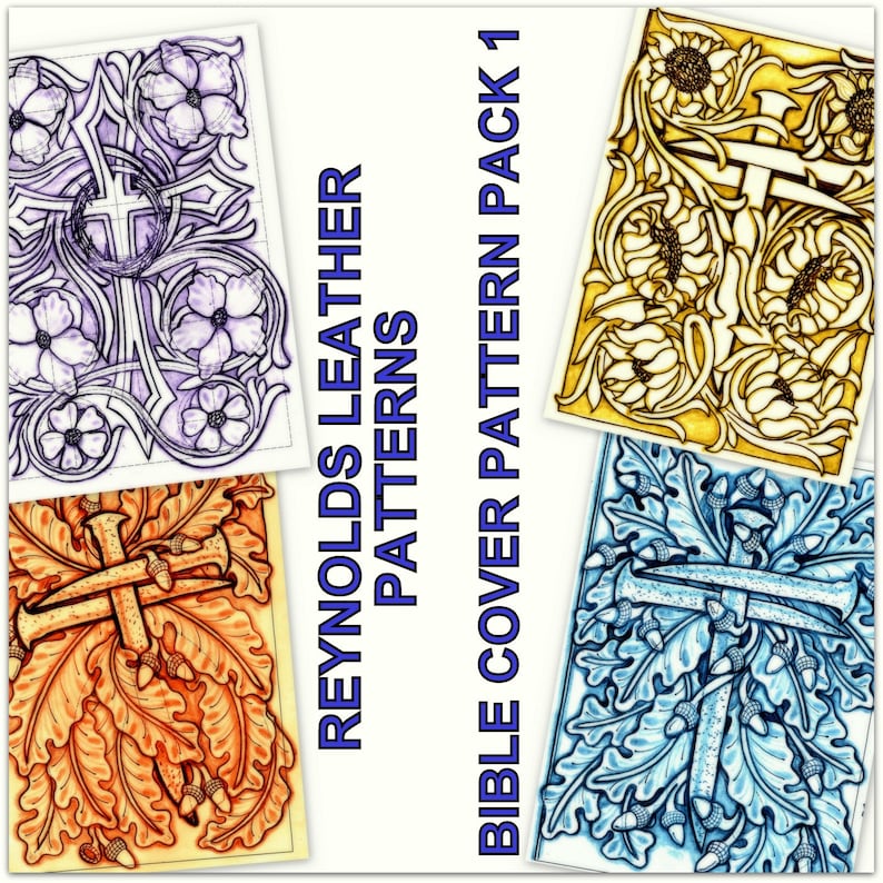 Bible Cover Pattern Pack #1 - Etsy
