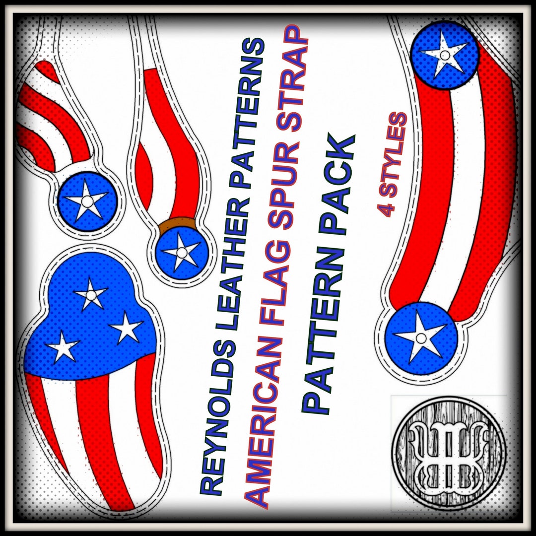 Spur Straps Digital Download 4 Designs - Etsy