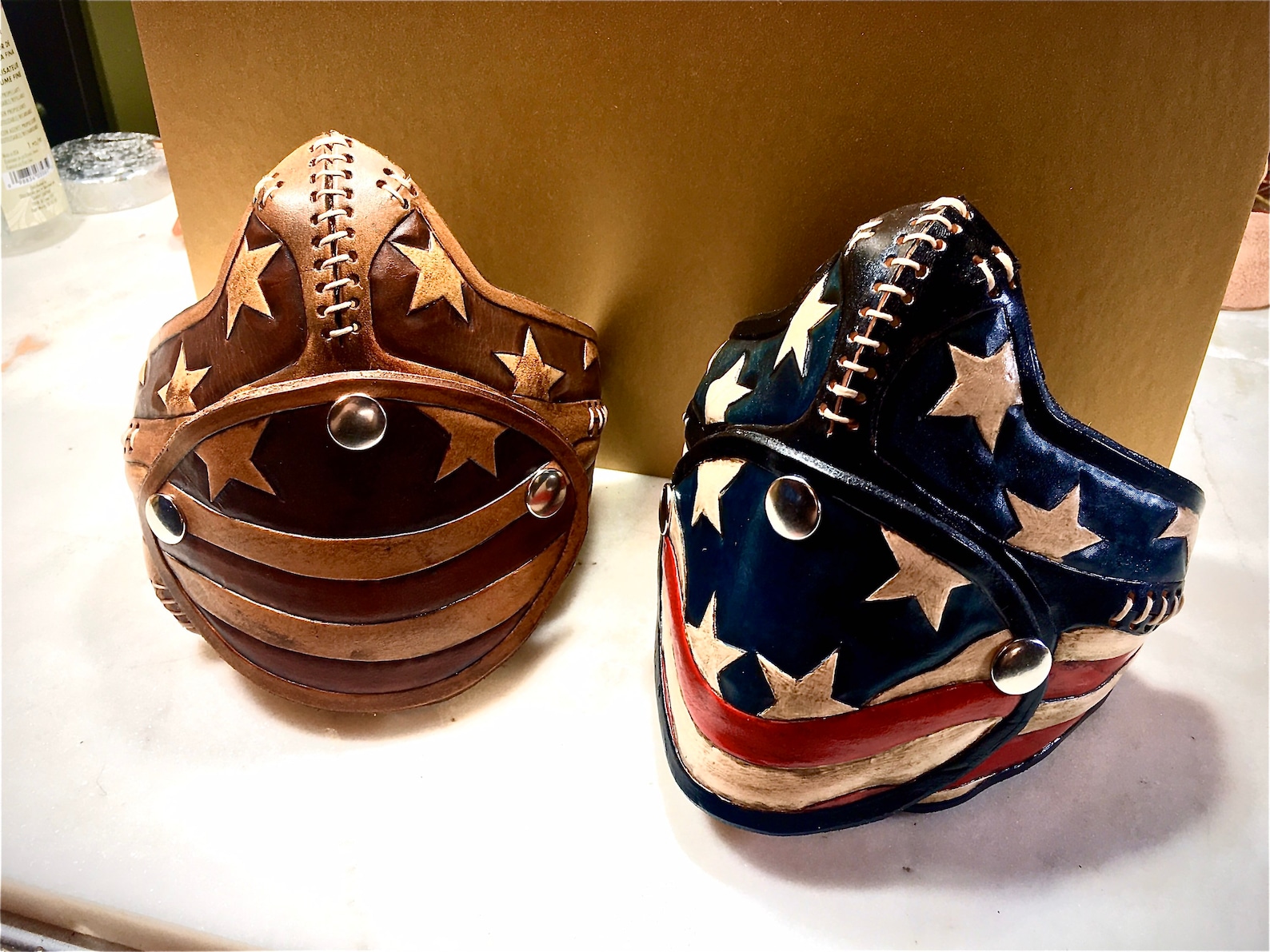 Leather Mask Pattern - Reynolds Leather 52 - Etsy