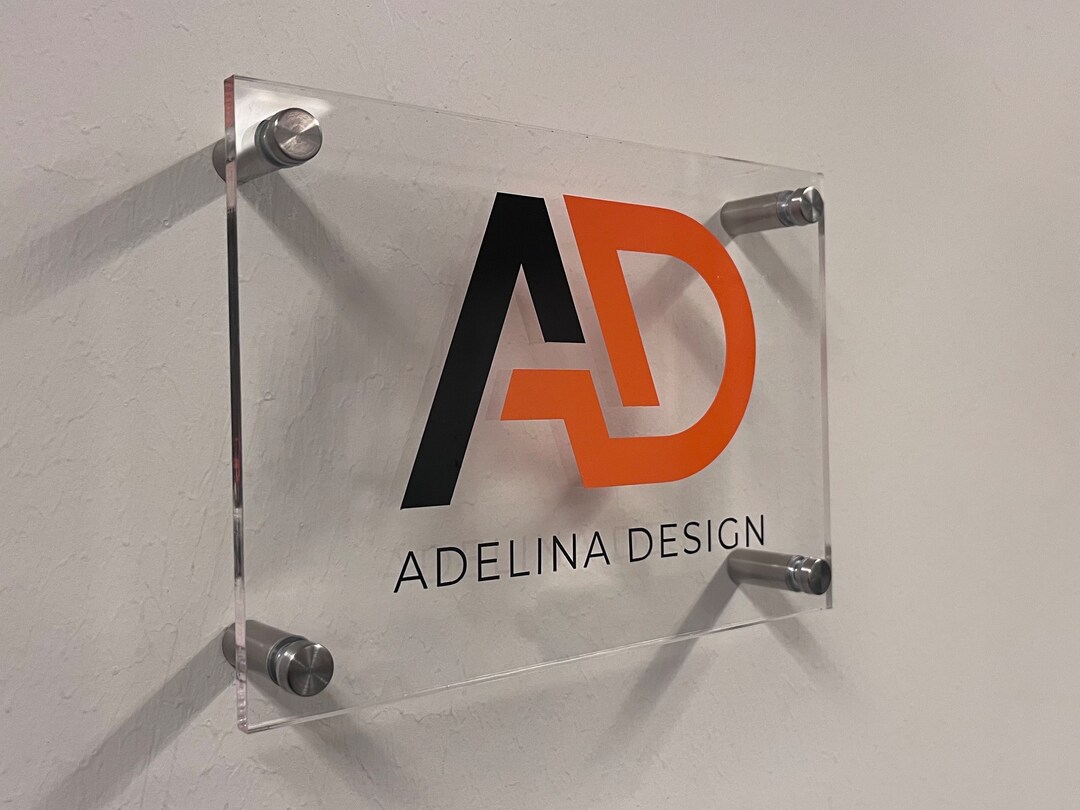 Custom Acrylic Sign Personalized Acrylic Office Sign Custom - Etsy