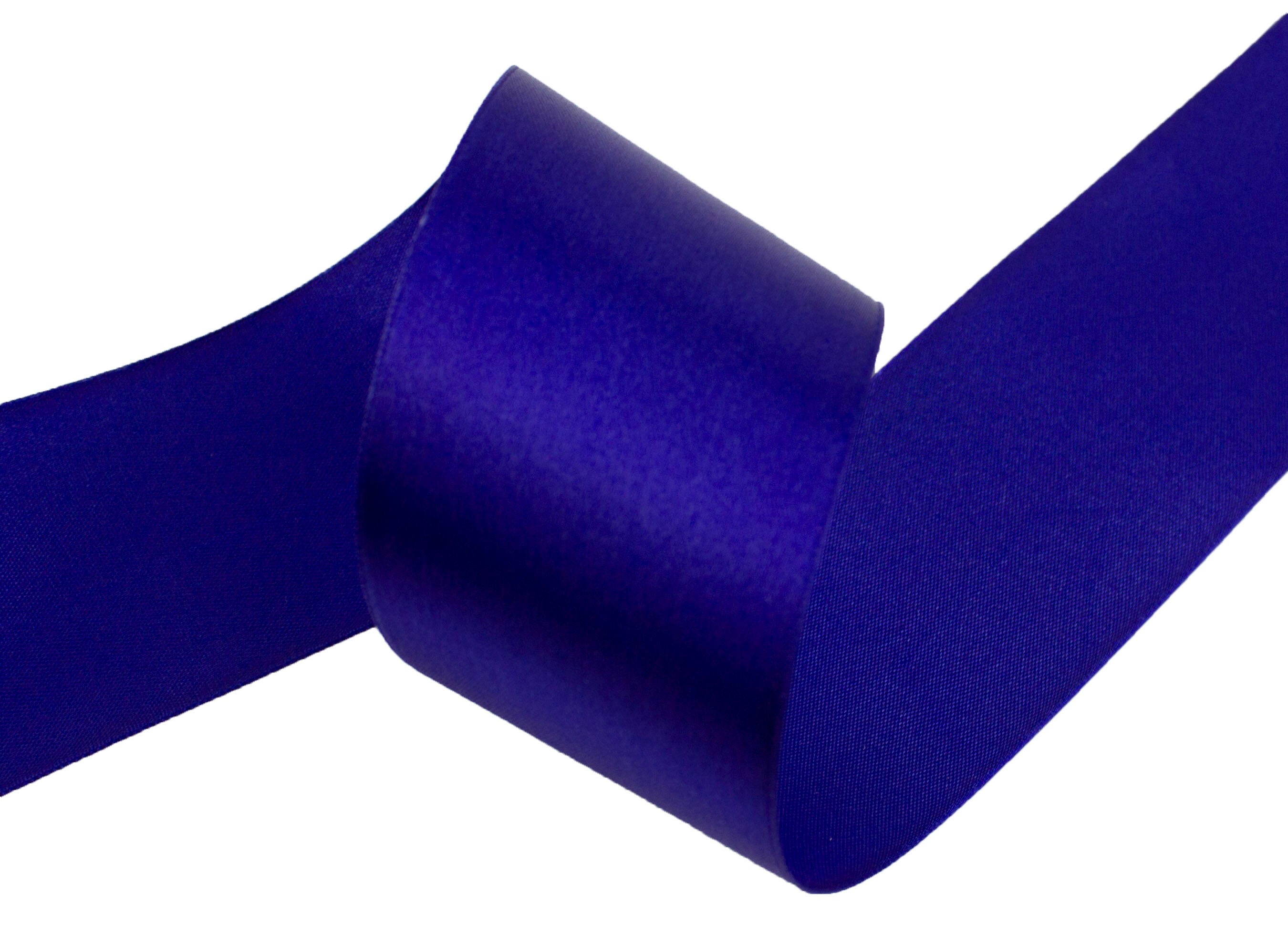 Cinta satinada 50 mm cinta satén cinta azul negro gris | Etsy