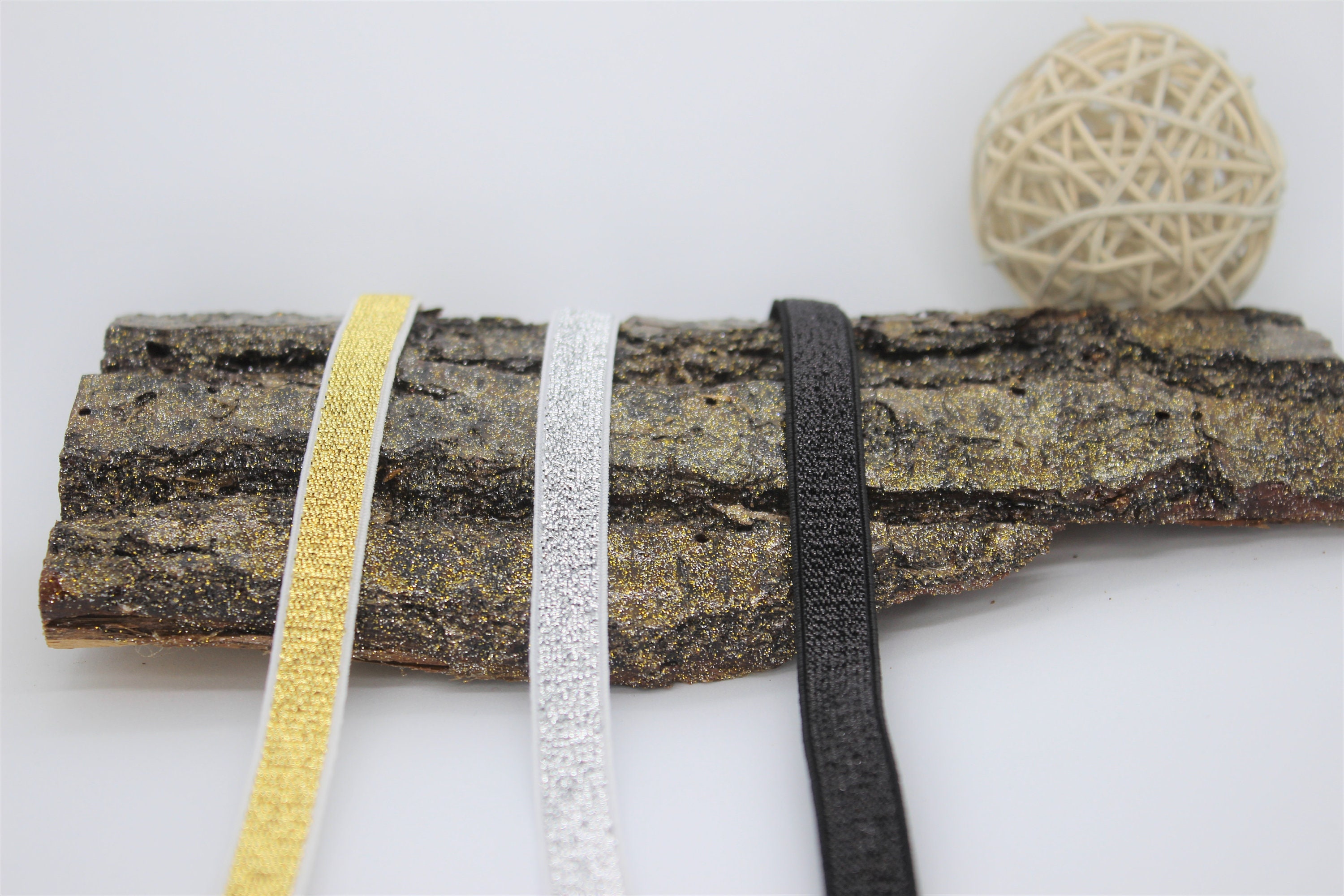 Elastic Band / Bra Strap With Lurex 10 Mm - Etsy UK