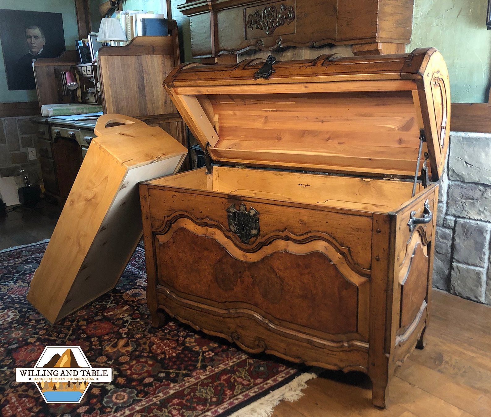 Handmade Wood Chest | Storage Chest, Treasure Chest, Bedroom Wooden ...