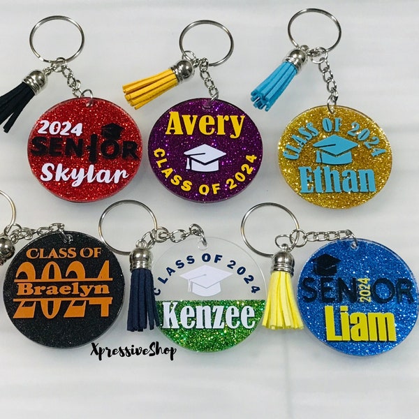 Graduation Keychain - Etsy