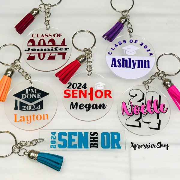 Graduation Keychain - Etsy