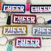 Personalized Cheerleader Keychains Cheer Backpack Tag Cheer Team Cheer ...