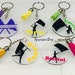 Personalized Color Guard Keychain Color Guard Bag Tag Color - Etsy