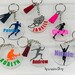 Personalized Track and Field Keychain, Track Keychain, Runner Gifts ...