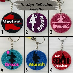 Personalized Drill Team Keychain, Drill Team Gift, Drill Team Bag Tag ...