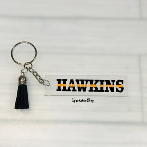 Personalized Thin Orange Line Gift, Thin Orange Line Keychain, Search ...