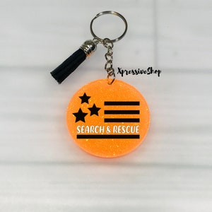 Personalized Thin Orange Line Gift, Thin Orange Line Keychain, Search ...